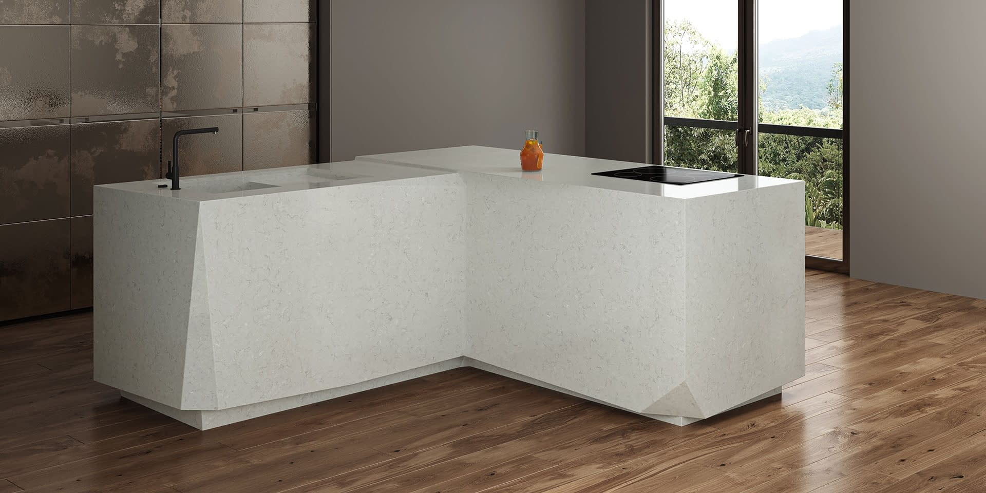 Classic Ivory Quartz - Primus Surfaces - Quantra Quartz